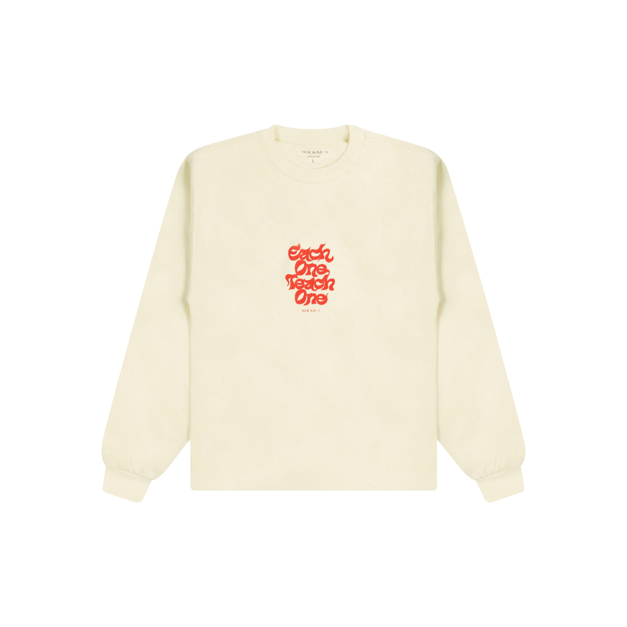 EACH ONE TEACH ONE LONG-SLEEVE - CANVAS